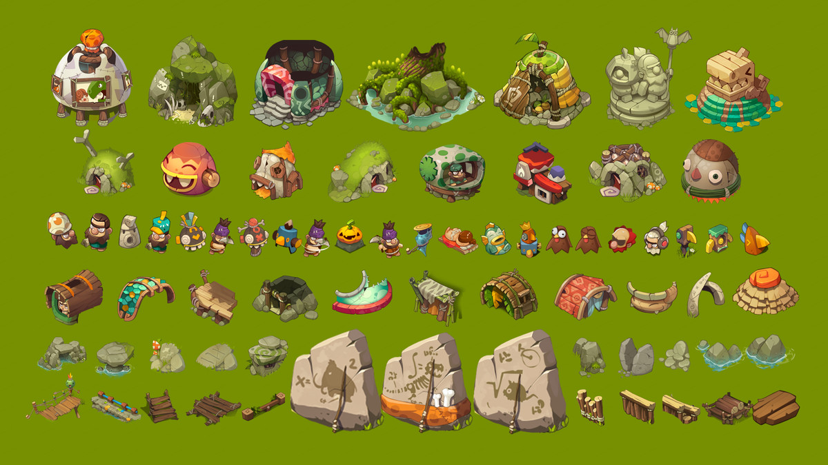 2D Isometric Adventure Toon