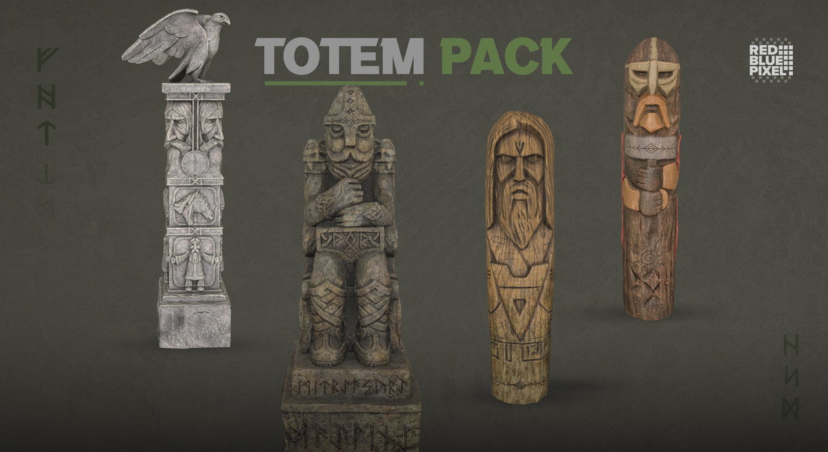 Totem & Rune Stones Pack