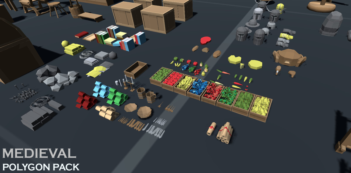 Medieval polygon pack - AssetsDeals.pro