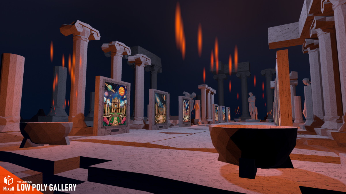 Low Poly Gallery - VR edition