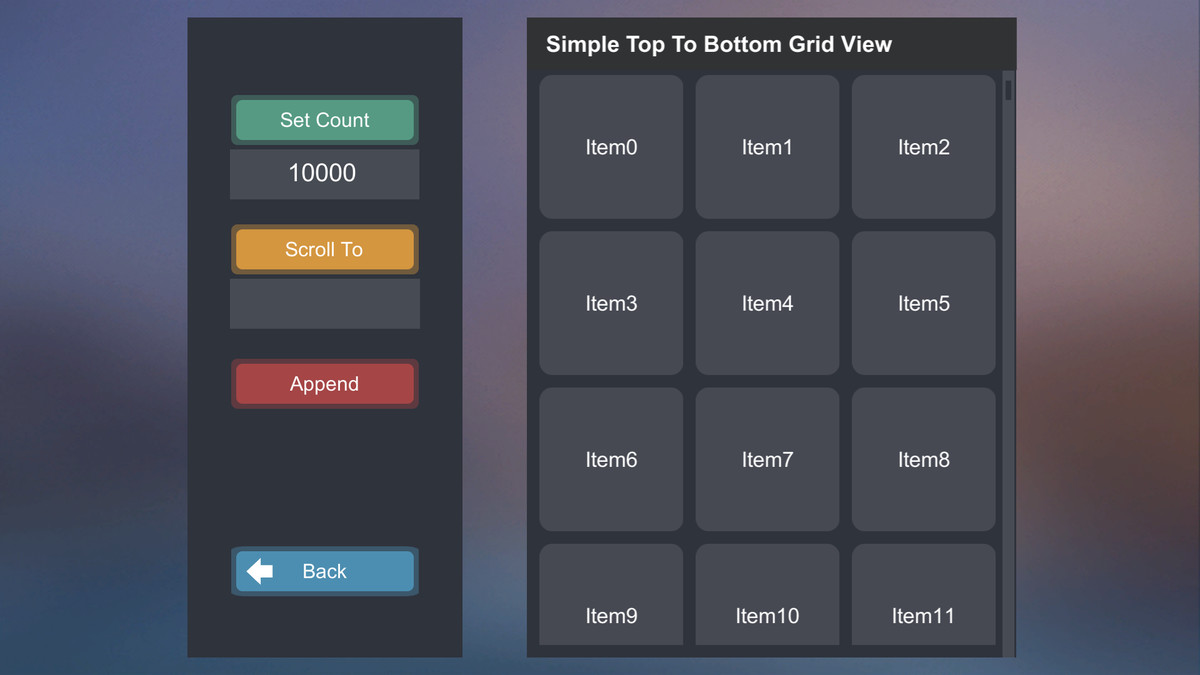 UGUI Super ScrollView