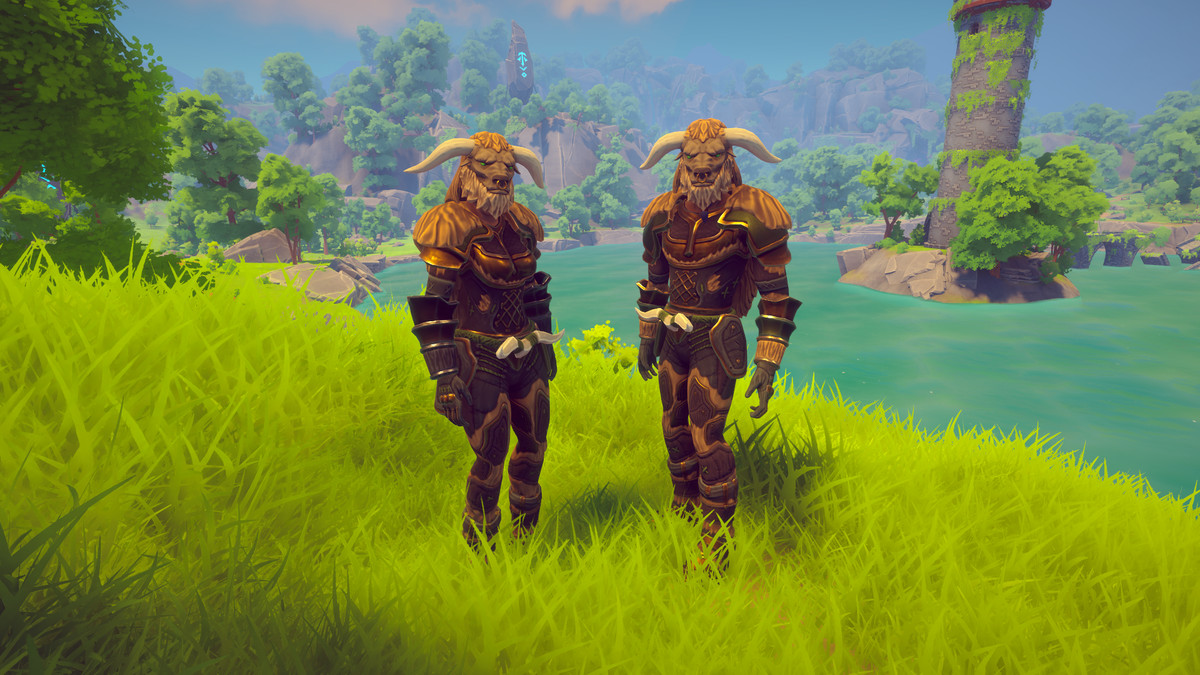 Minotaur Armor Set - Stylized RPG