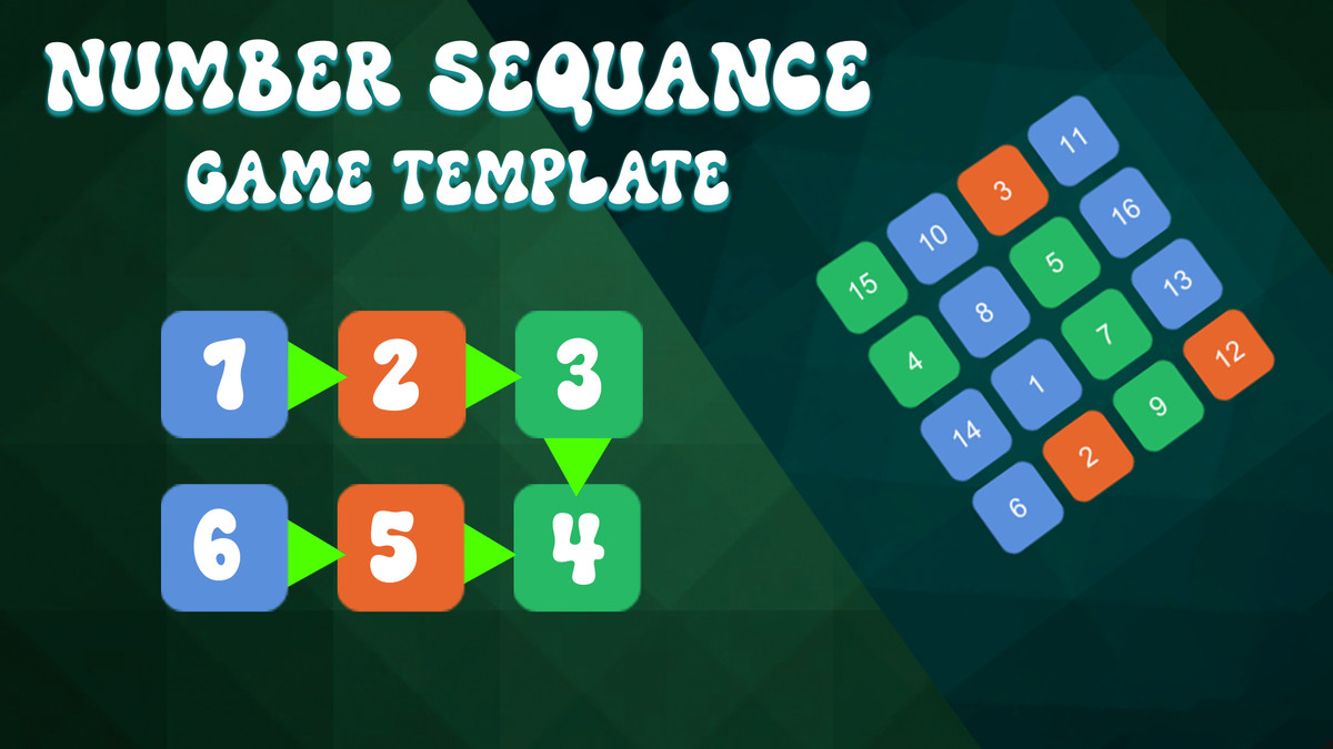 Number Sequence Game Template