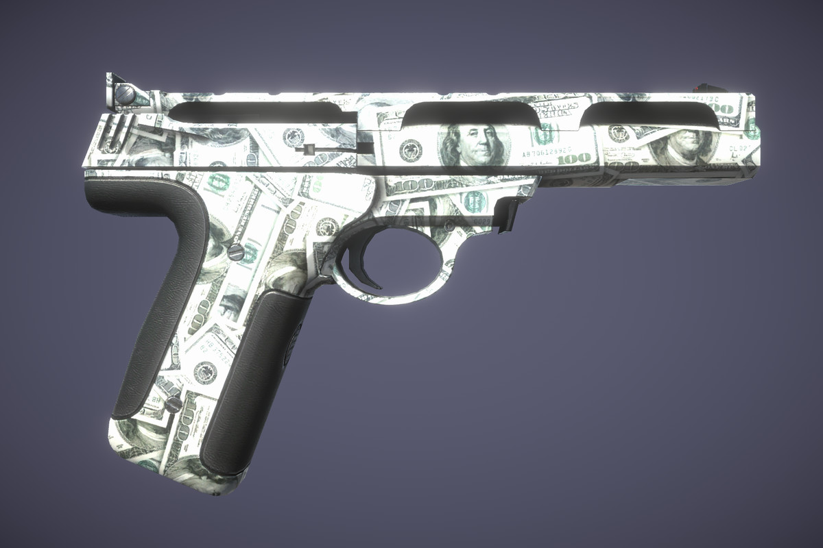 Low Caliber Pistol Money (Apocalypse Weapons)