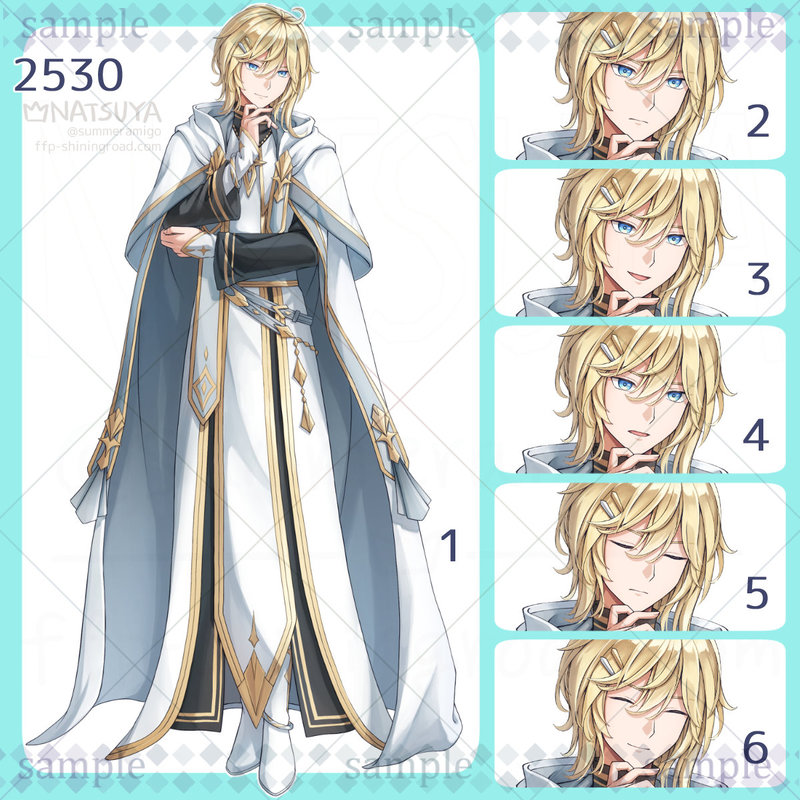 Anime Character Art Pack: 2530 – Image: Man, priest, mage, scholar by ...