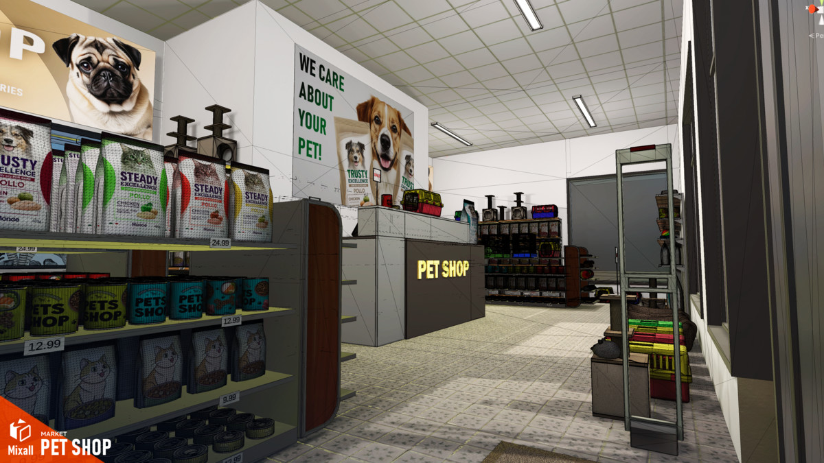 Pet shop - market