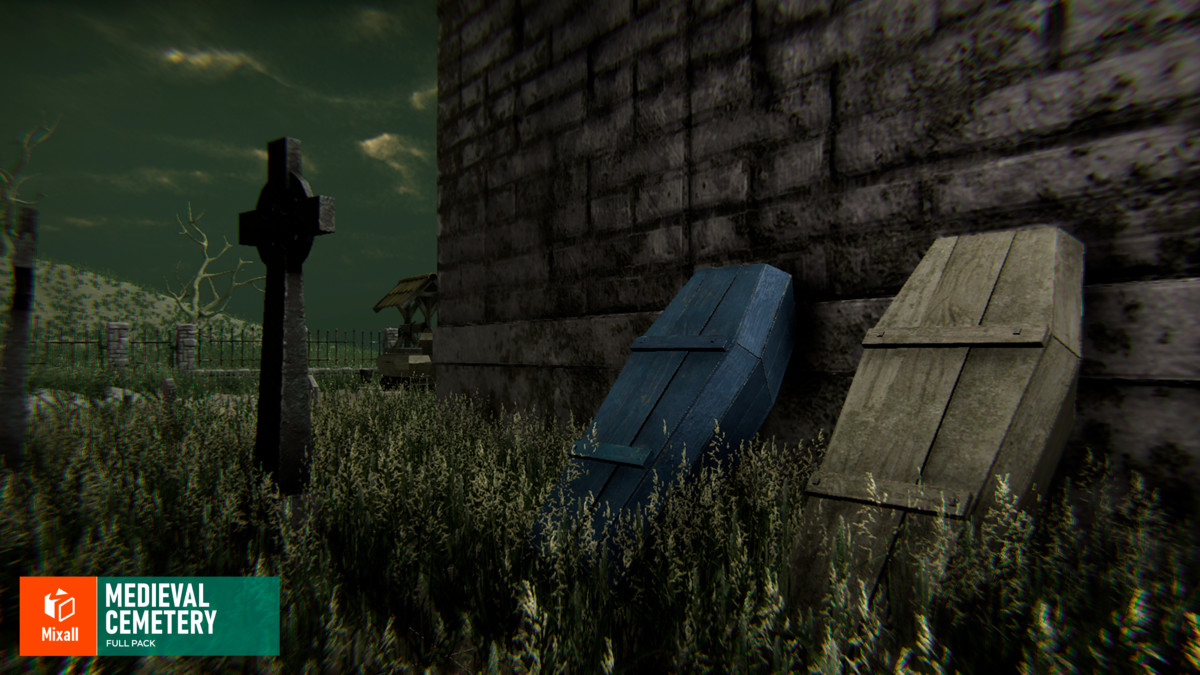 Medieval Cemetery - Full Pack