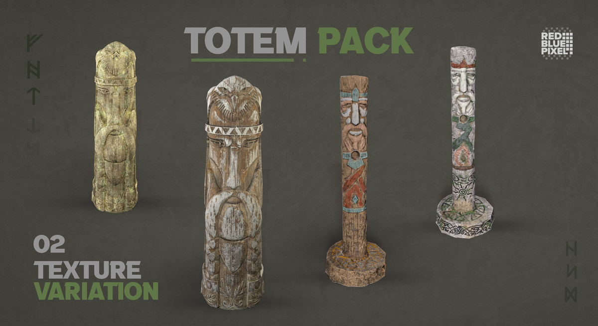 Totem & Rune Stones Pack