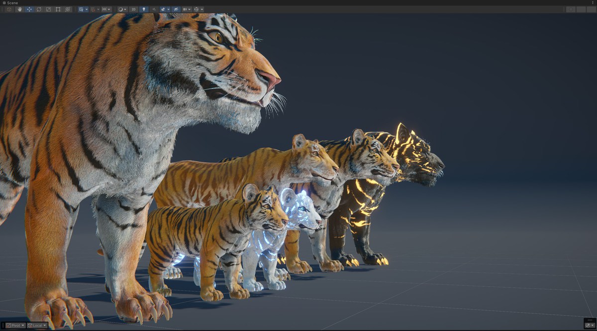 Realistic Tiger