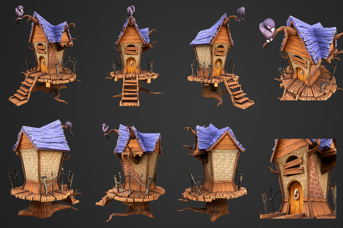 Stylized Fantasy Buildings