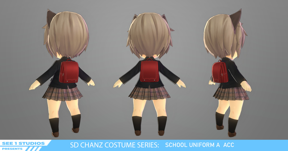 SD Chanz Costume Series - School Uniform A - AssetsDeals.pro