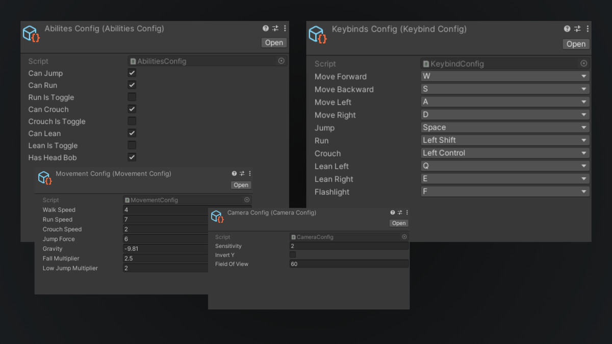 Easy First Person Controller