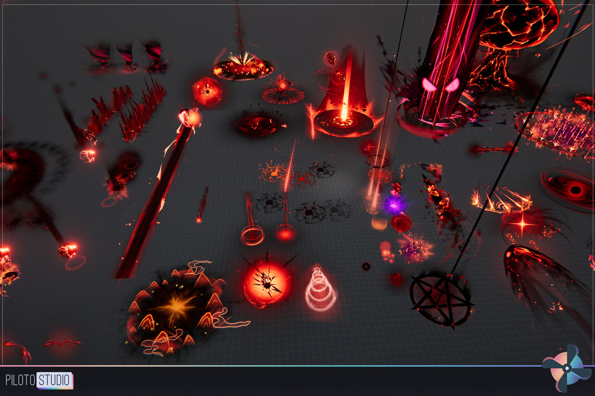 Dark Magic Stylized VFX Starter Kit by Piloto Studio