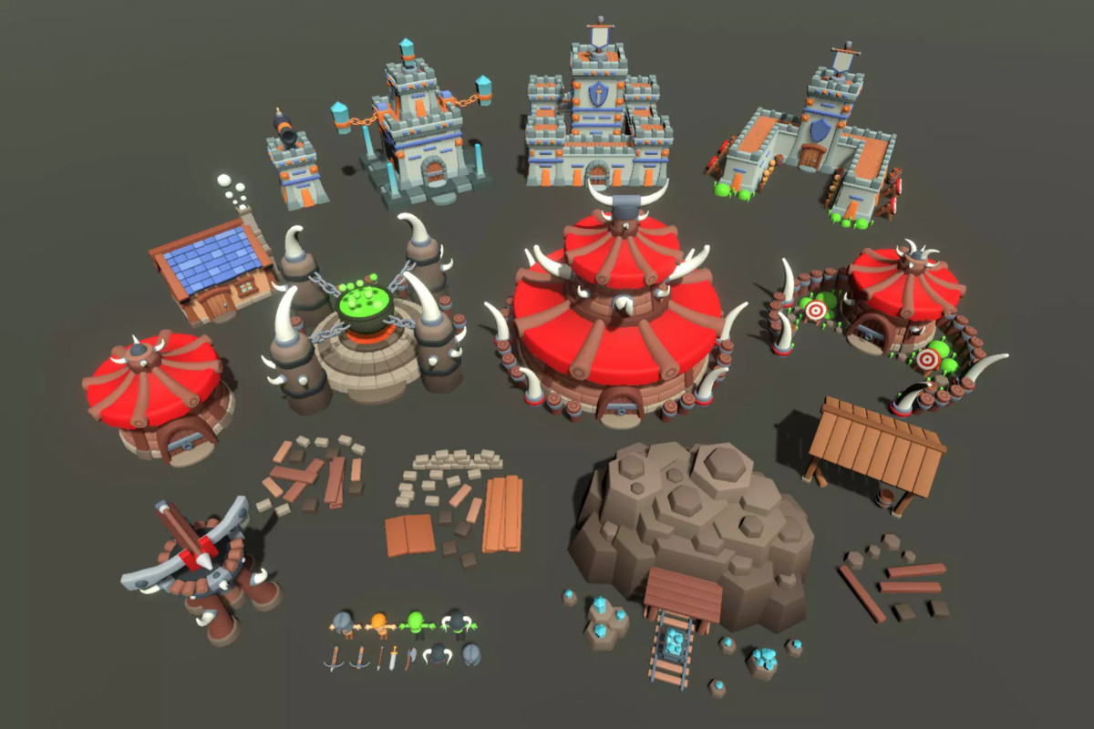 Ultimate Hypercasual Pack | Game Templates & 3D Models