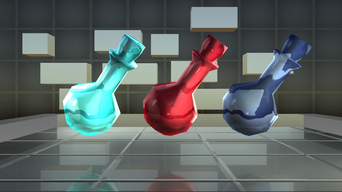 Glass and Crystals Shader