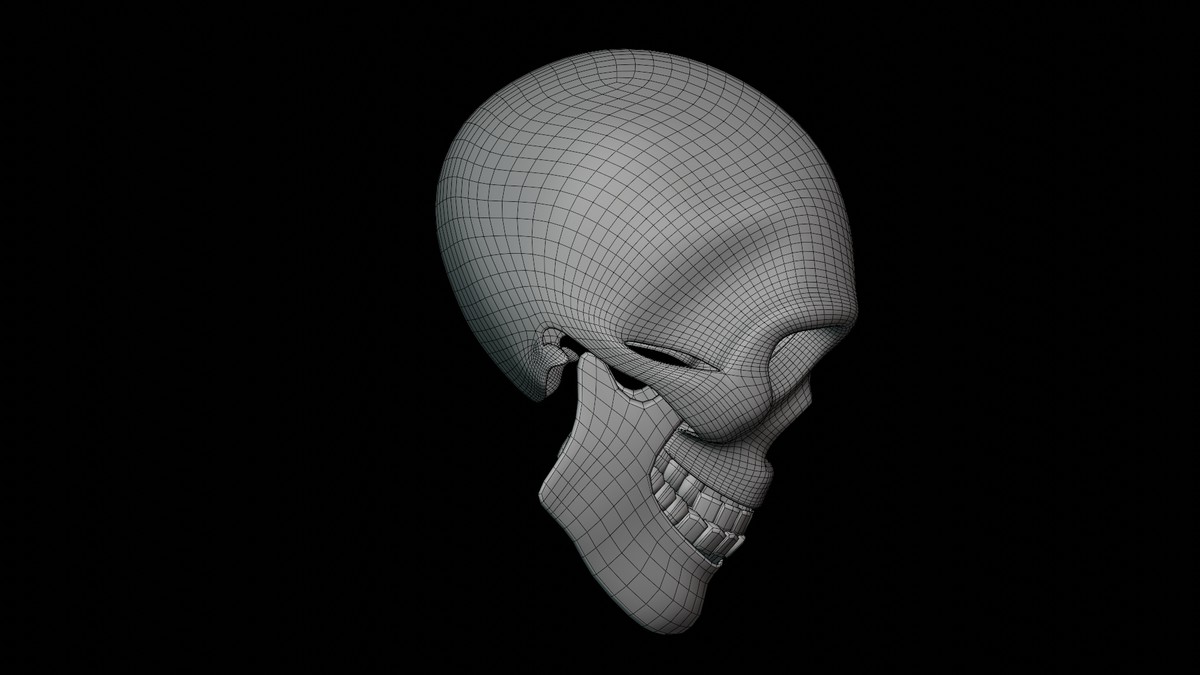 Crack old Skull URP and HDRP Textures