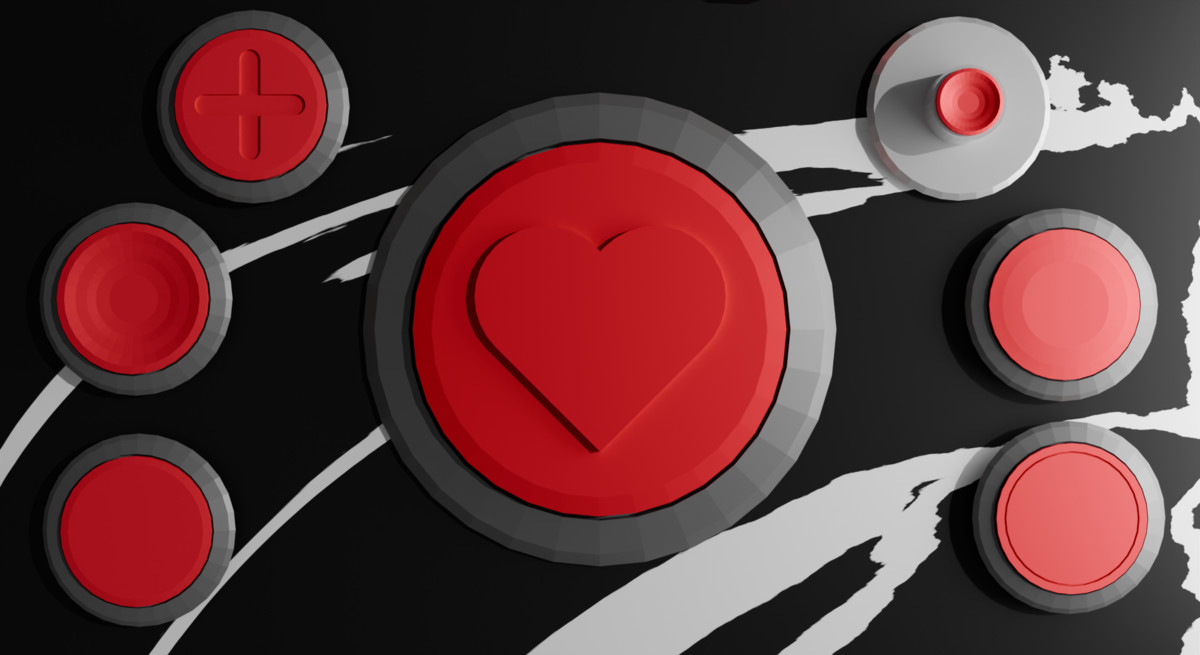 Buttons, Levers, Values, Regulators, Switches - Low Poly Pack + Scripts