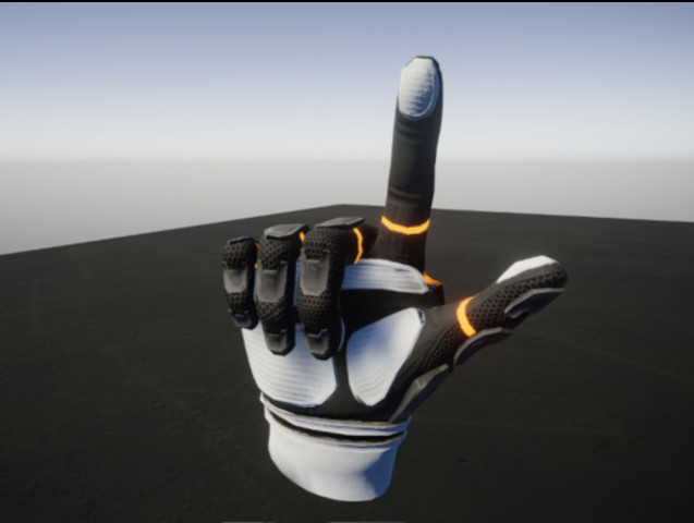 Sci-Fi VR hand