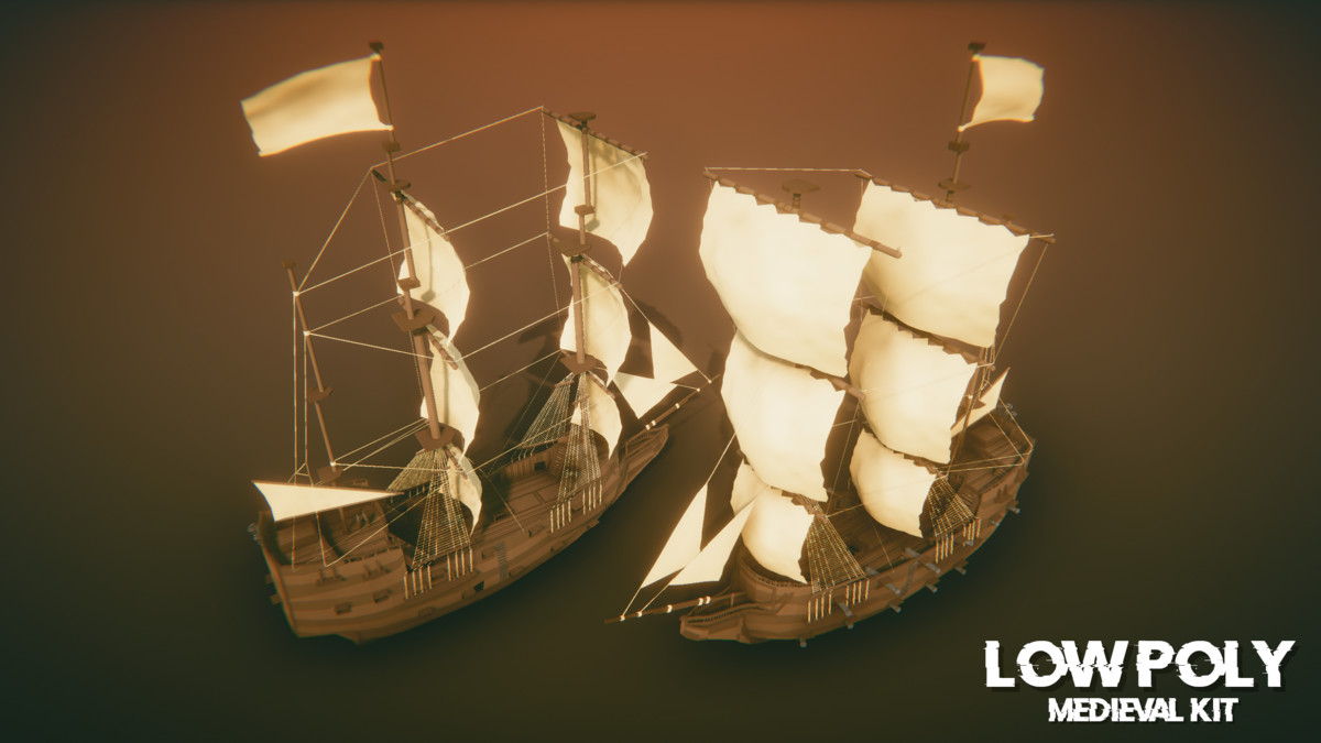 Low Poly Medieval Kit