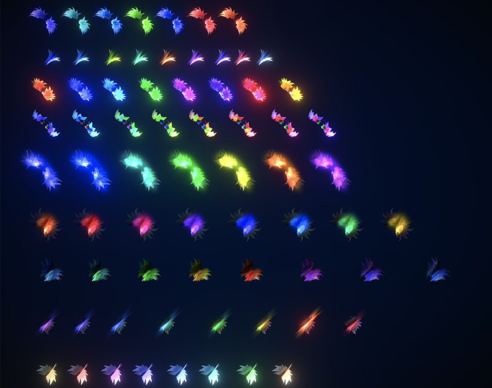 Polygon Wing 1 - Low Poly 3D Art