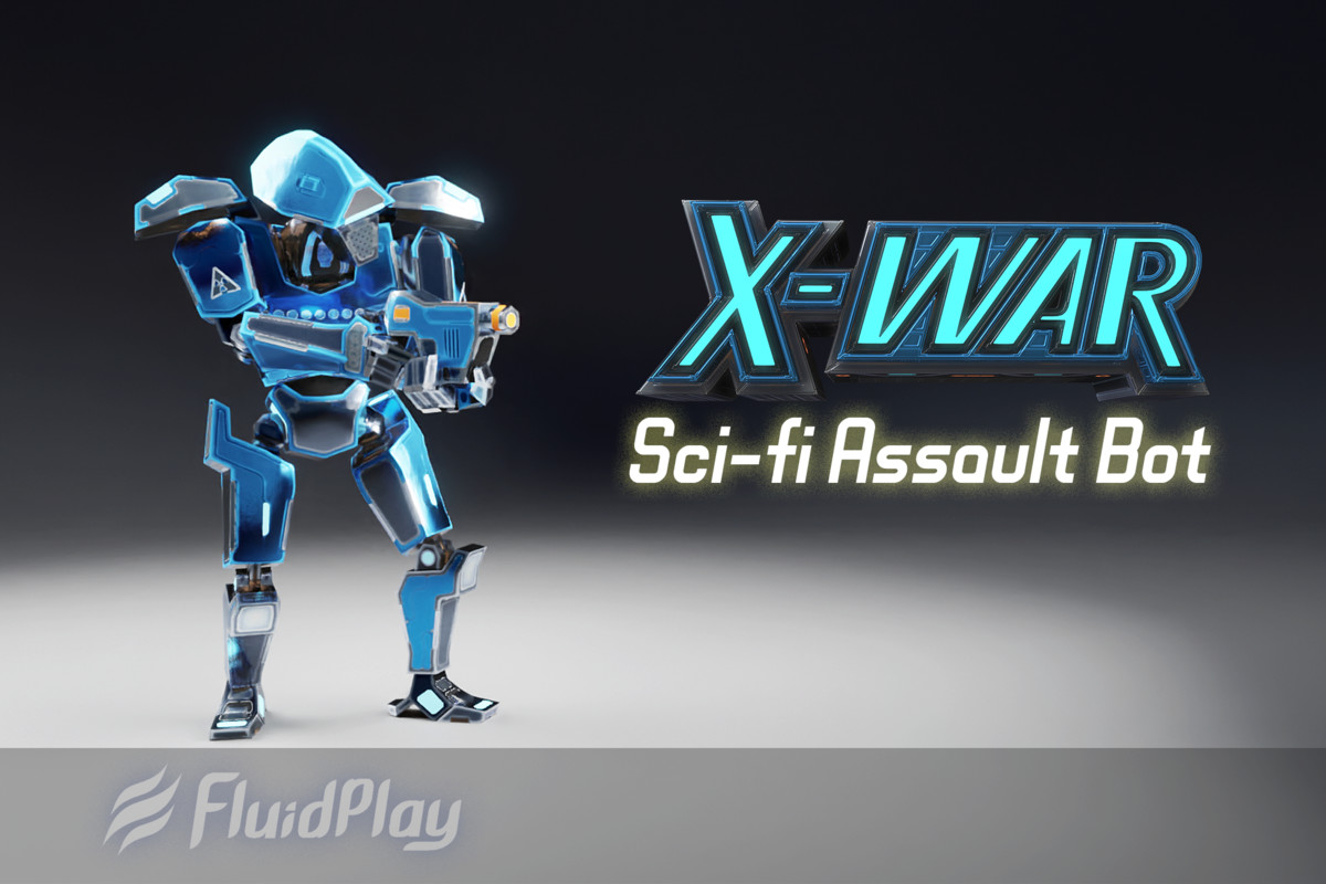 Sci-fi Assault Bot
