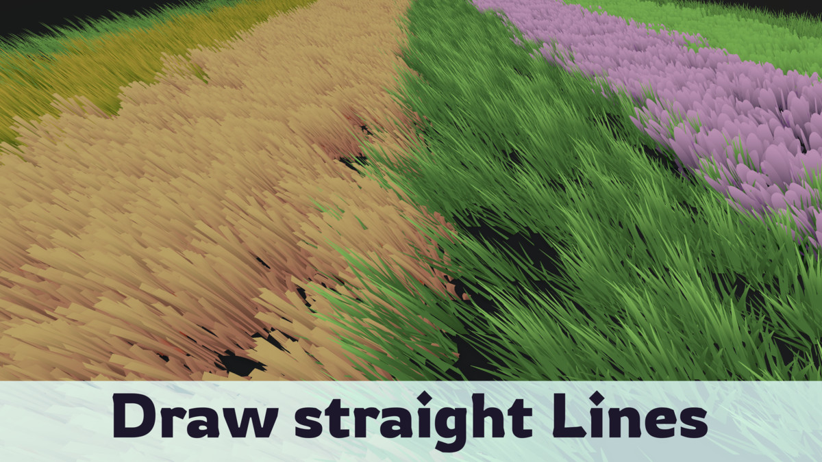 Interactive Grass Shader and Painter by MysticForge