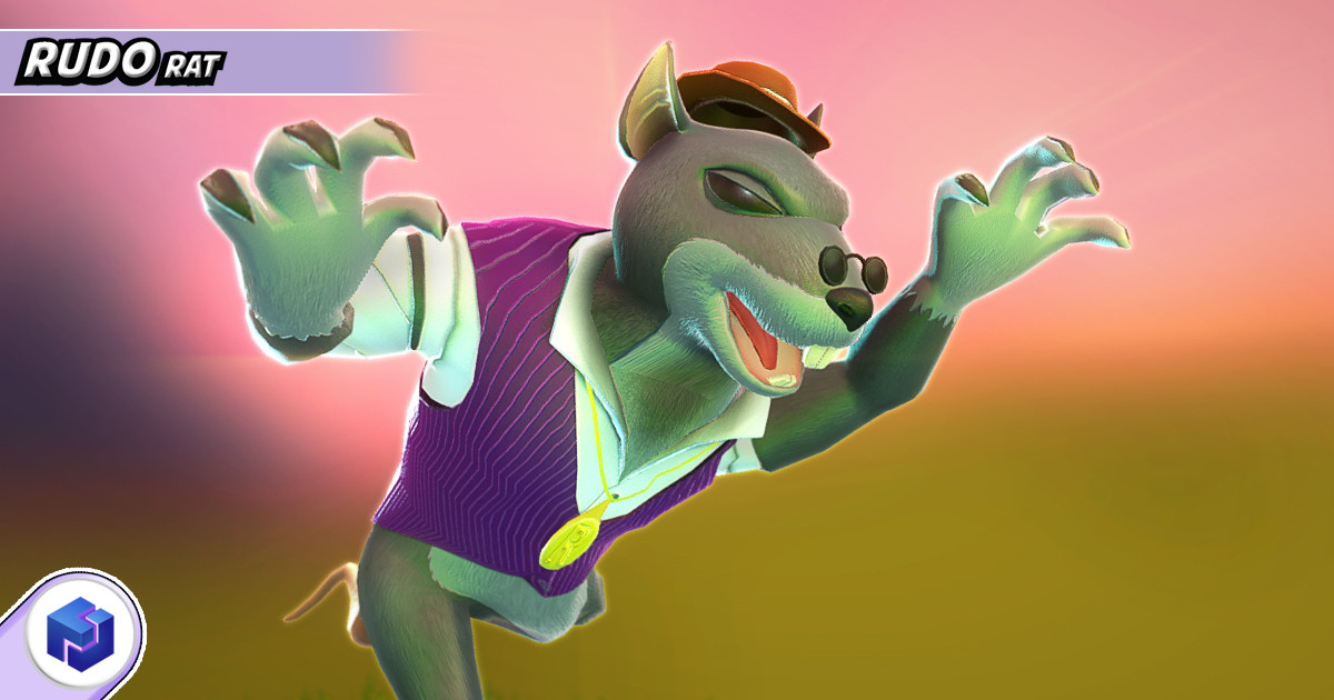 Rudo Rat Character