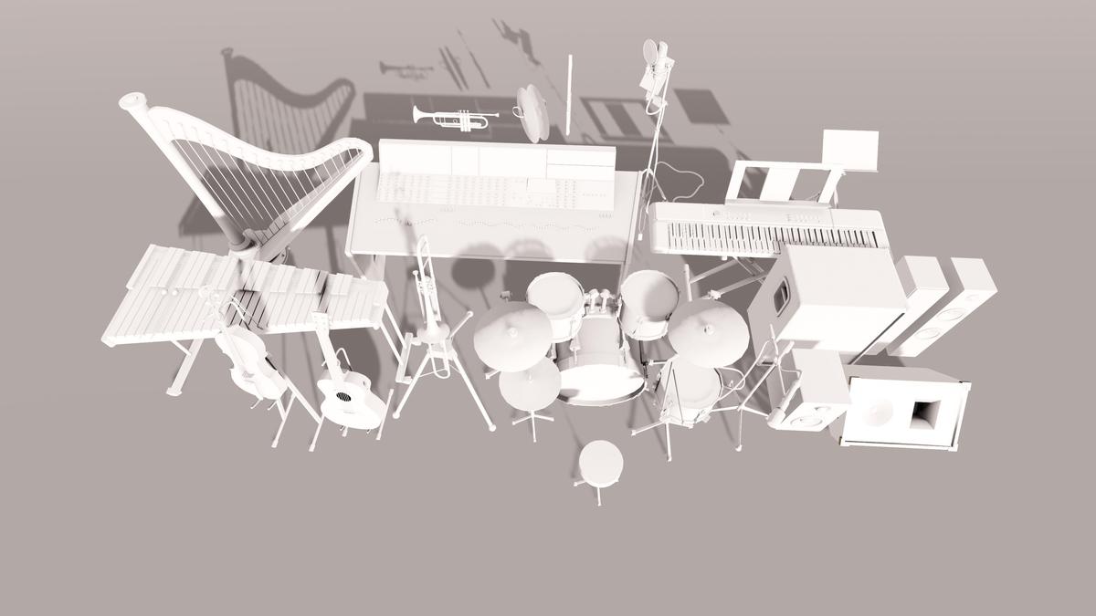 Musical Instruments Pack HQ