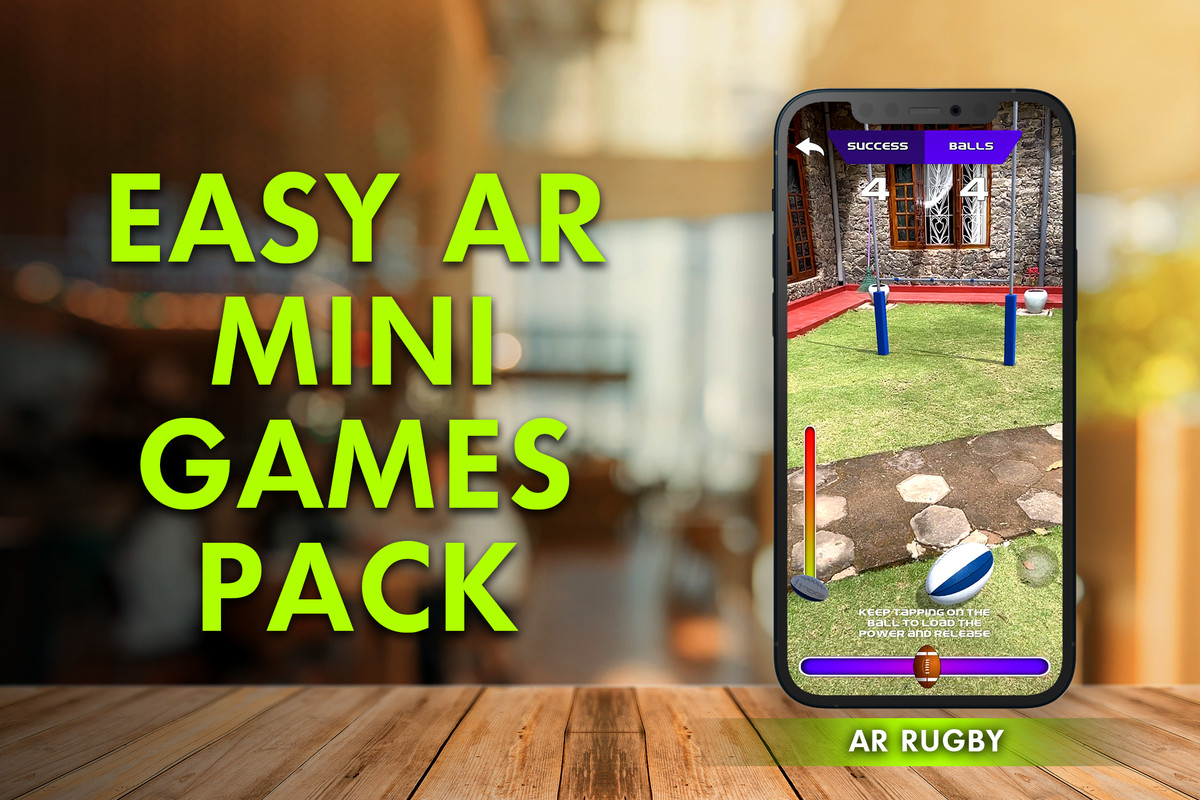 Easy AR Mini Games pack