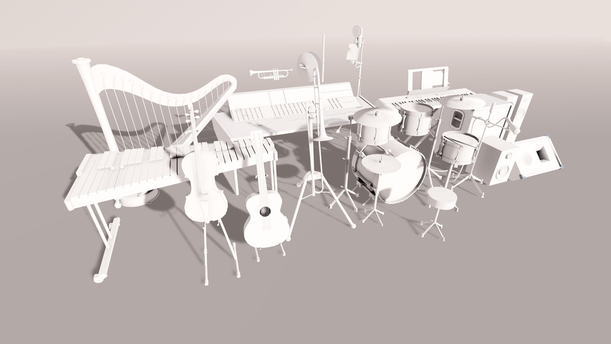 Musical Instruments Pack HQ