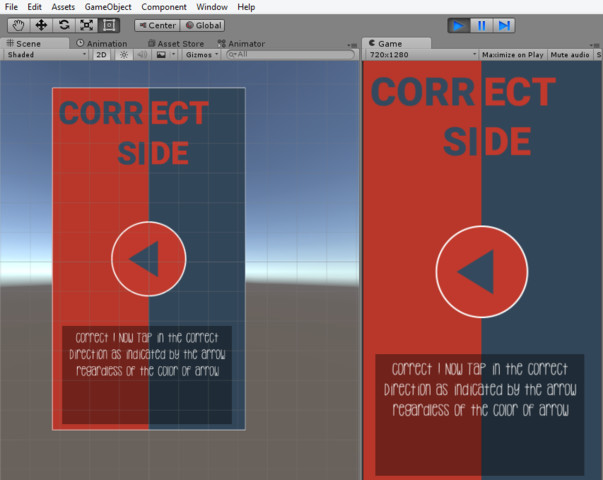 Tap The Correct Side Complete Game Template For Unity
