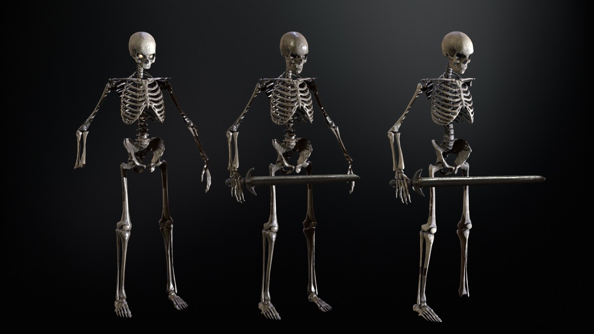 Skeleton Game Ready