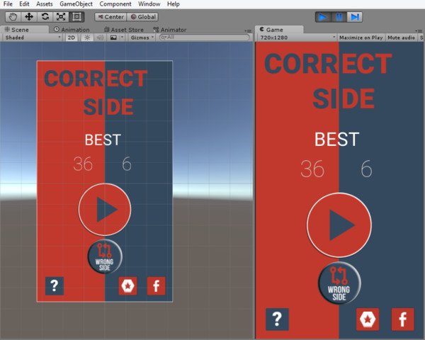 Tap The Correct Side Complete Game Template For Unity
