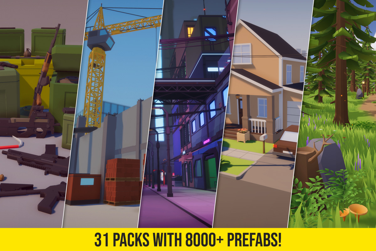 Low Poly Mega Bundle