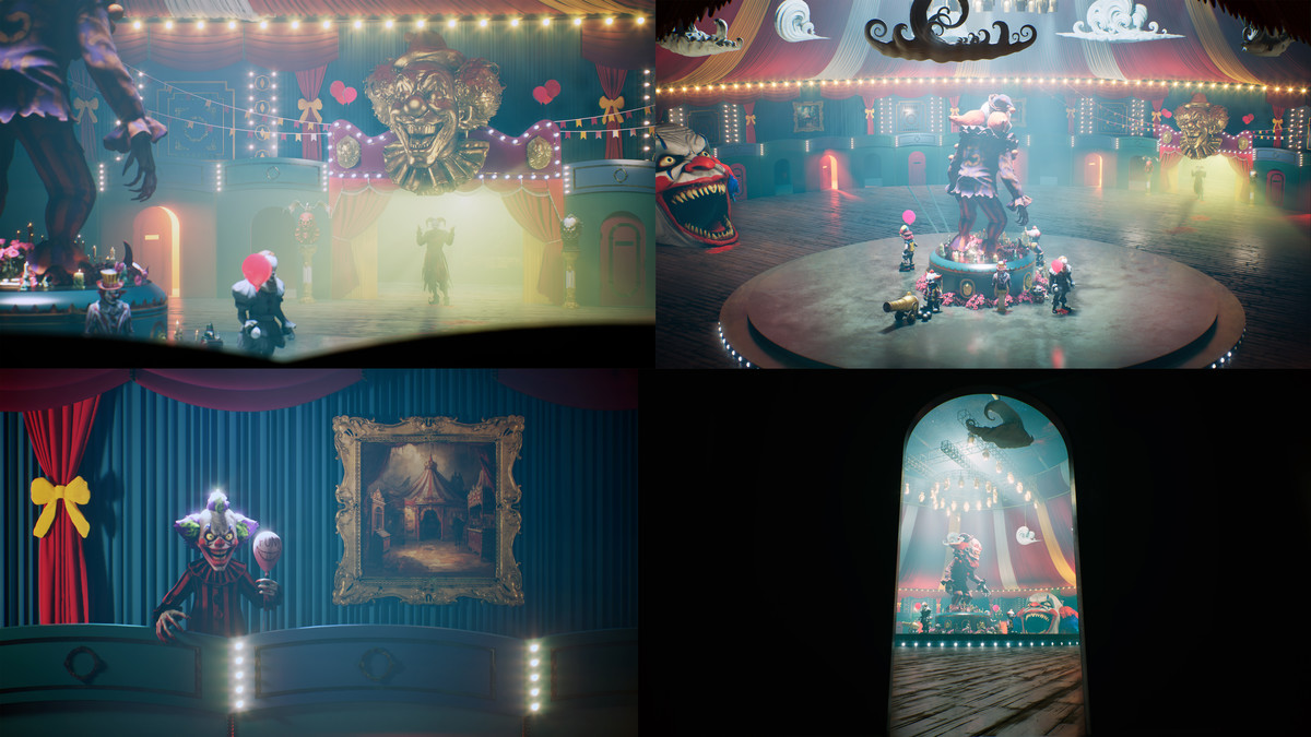Creepy Circus Arena Modular Environment