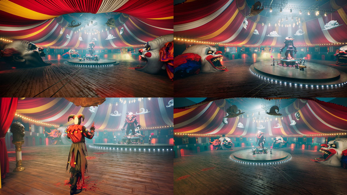 Creepy Circus Arena Modular Environment