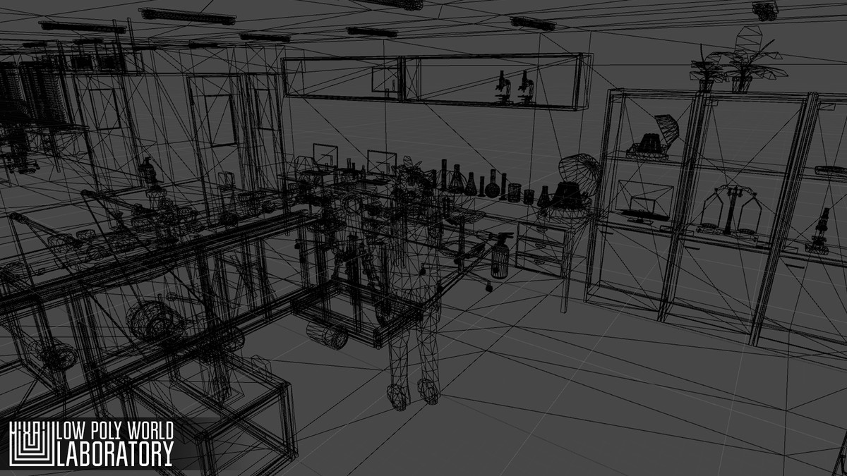 LOW POLY WORLD - LABORATORY