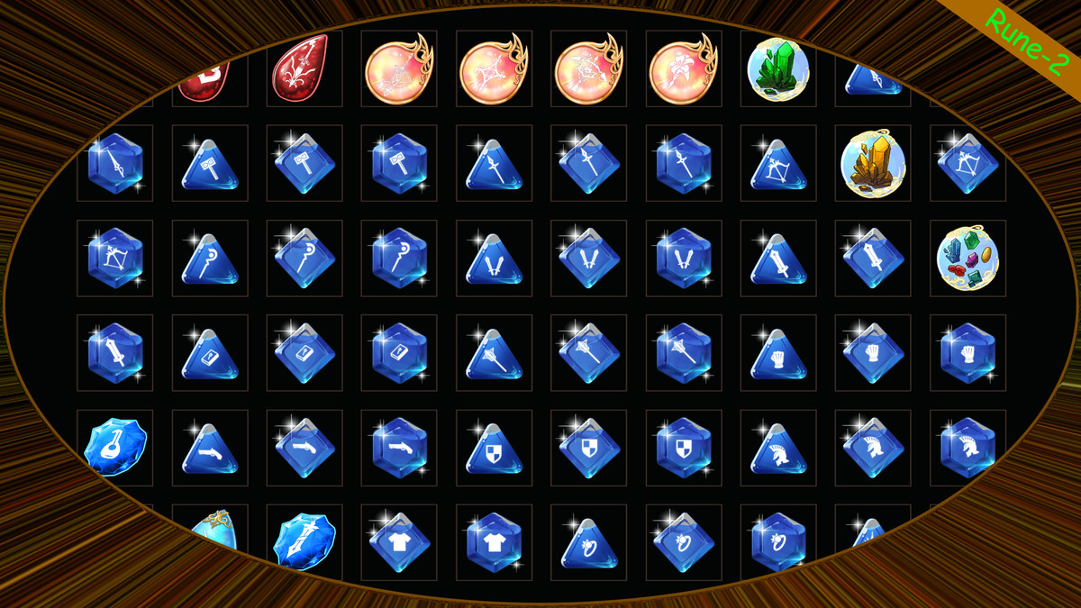 Resources and Runes Icons