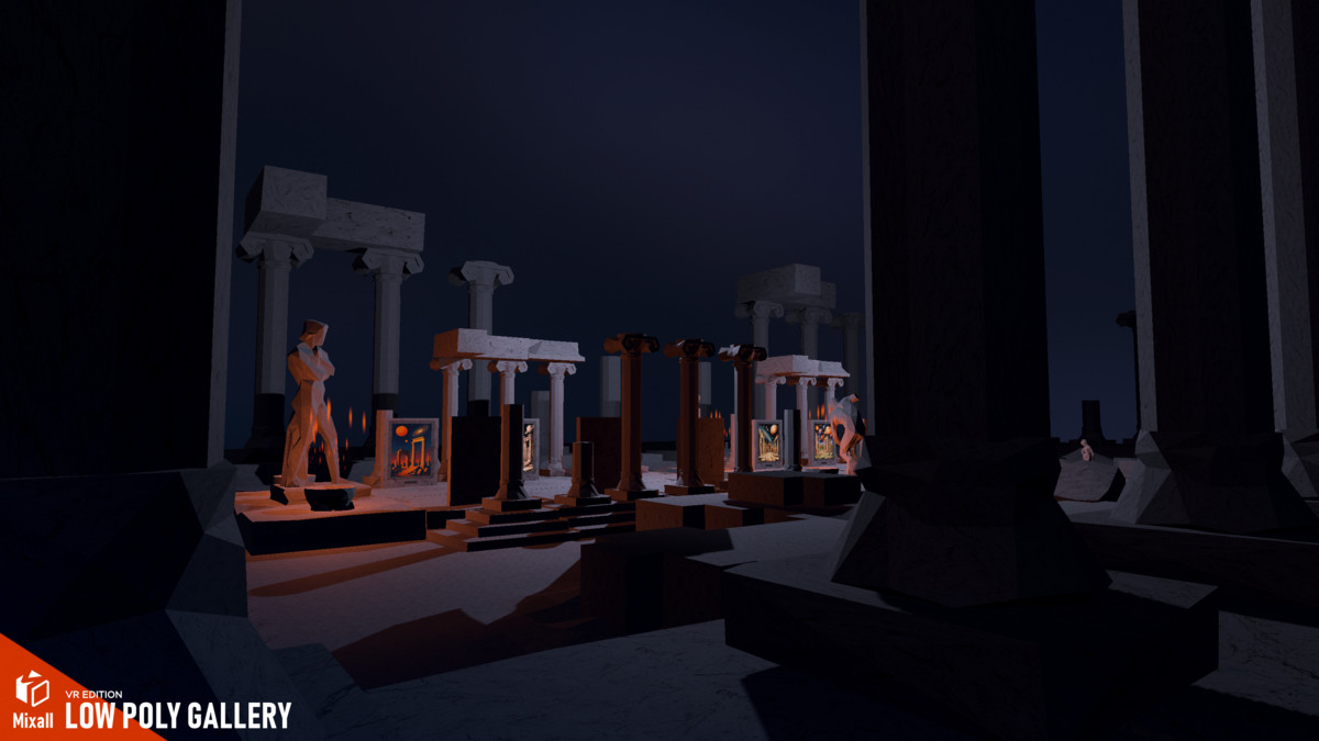 Low Poly Gallery - VR edition