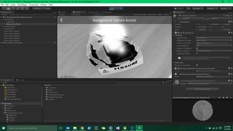 Vuforia Occlusion Management Sample - AssetsDeals.pro