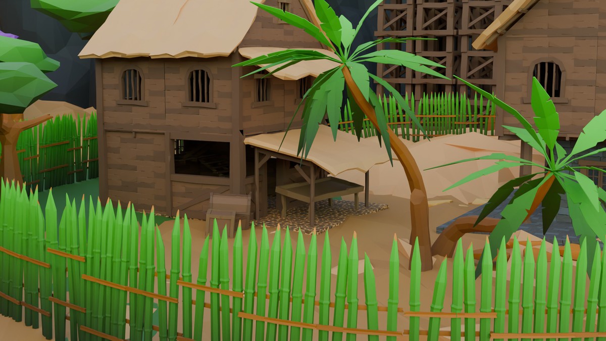 Low Poly Modular Environment pack - PA