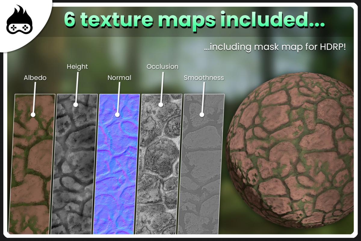 110+ Realistic Forest Environment Textures - Grass, Dirt & More