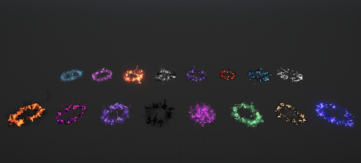 Stylized Character Shields - VFX Pack