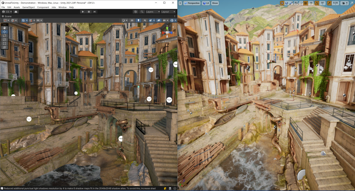 Exporter for Unreal to Unity 2022