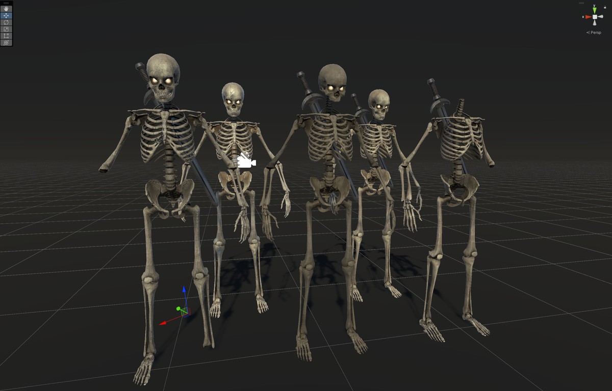 Skeleton Game Ready