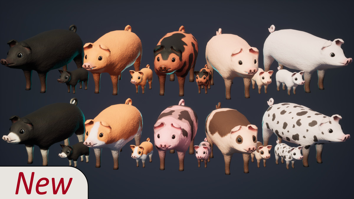 SI - Animated Pig and Piglet