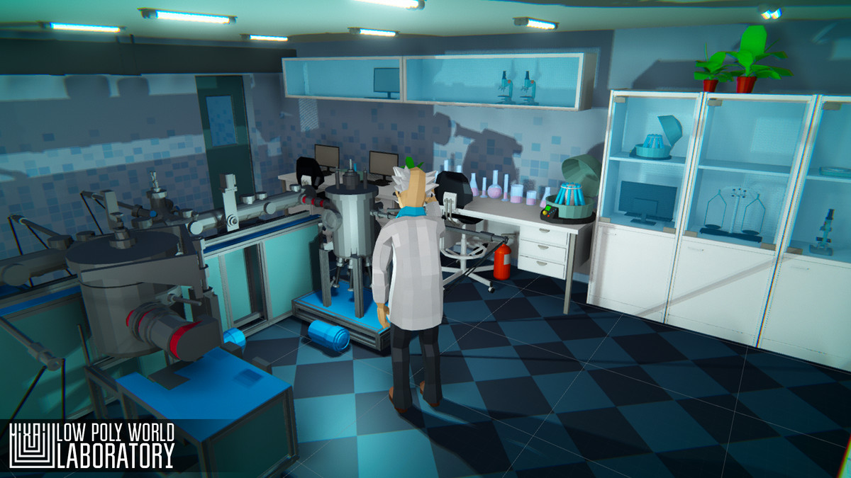 LOW POLY WORLD - LABORATORY