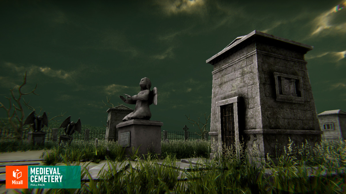 Medieval Cemetery - Full Pack
