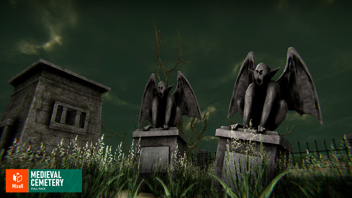 Medieval Cemetery - Full Pack