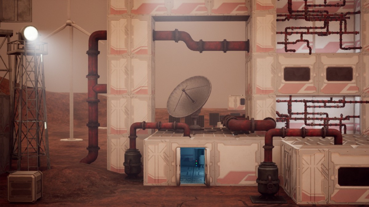 Colony Planet Space Shelter Modular Base